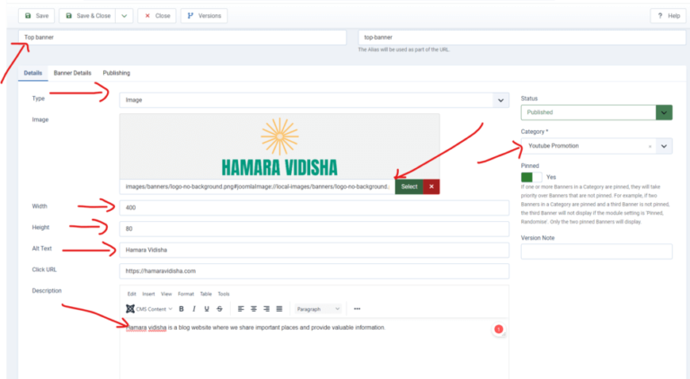 How to Manage Banners in Joomla 5